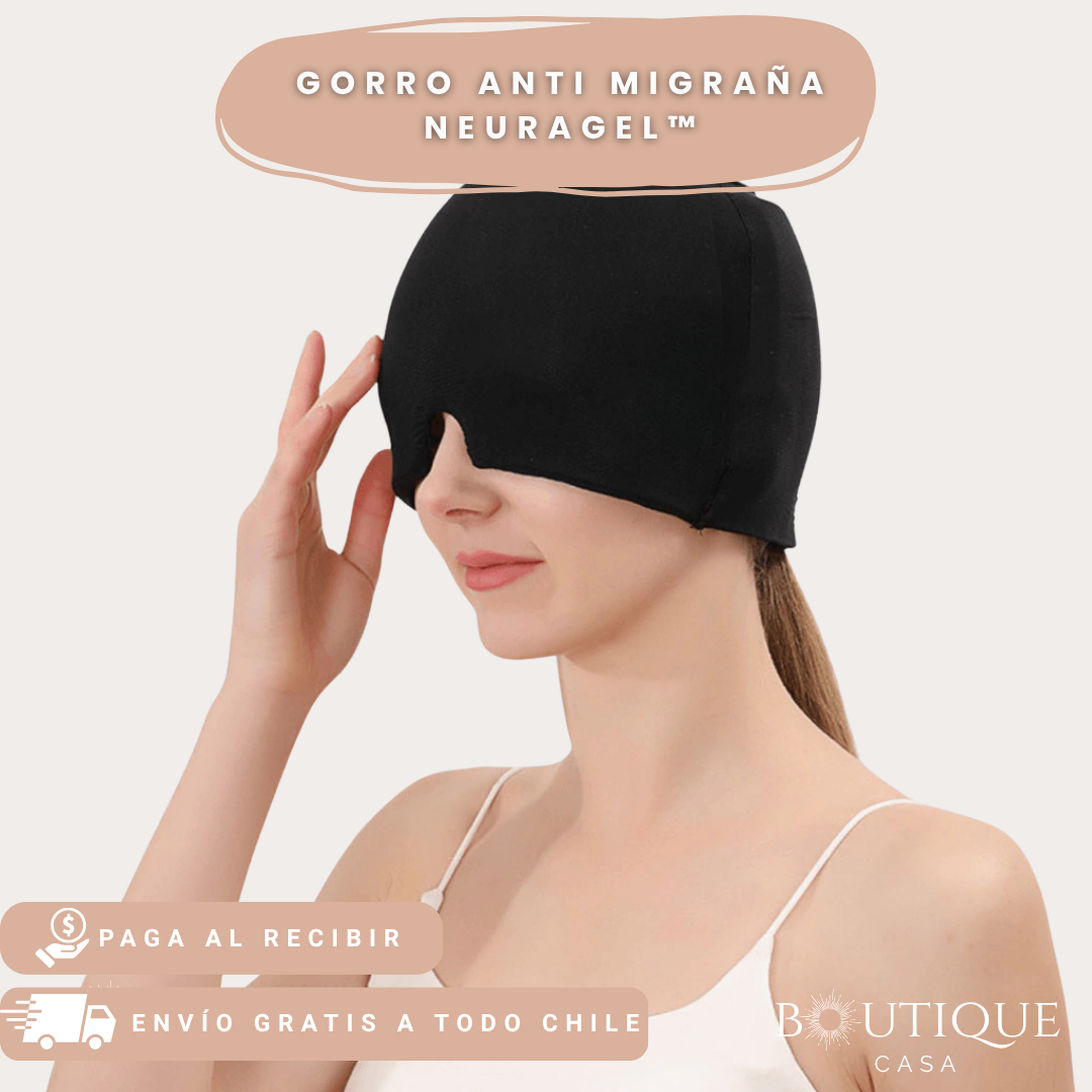 Gorro Anti migraña | NeuraGel™ – Casa Boutique Chile